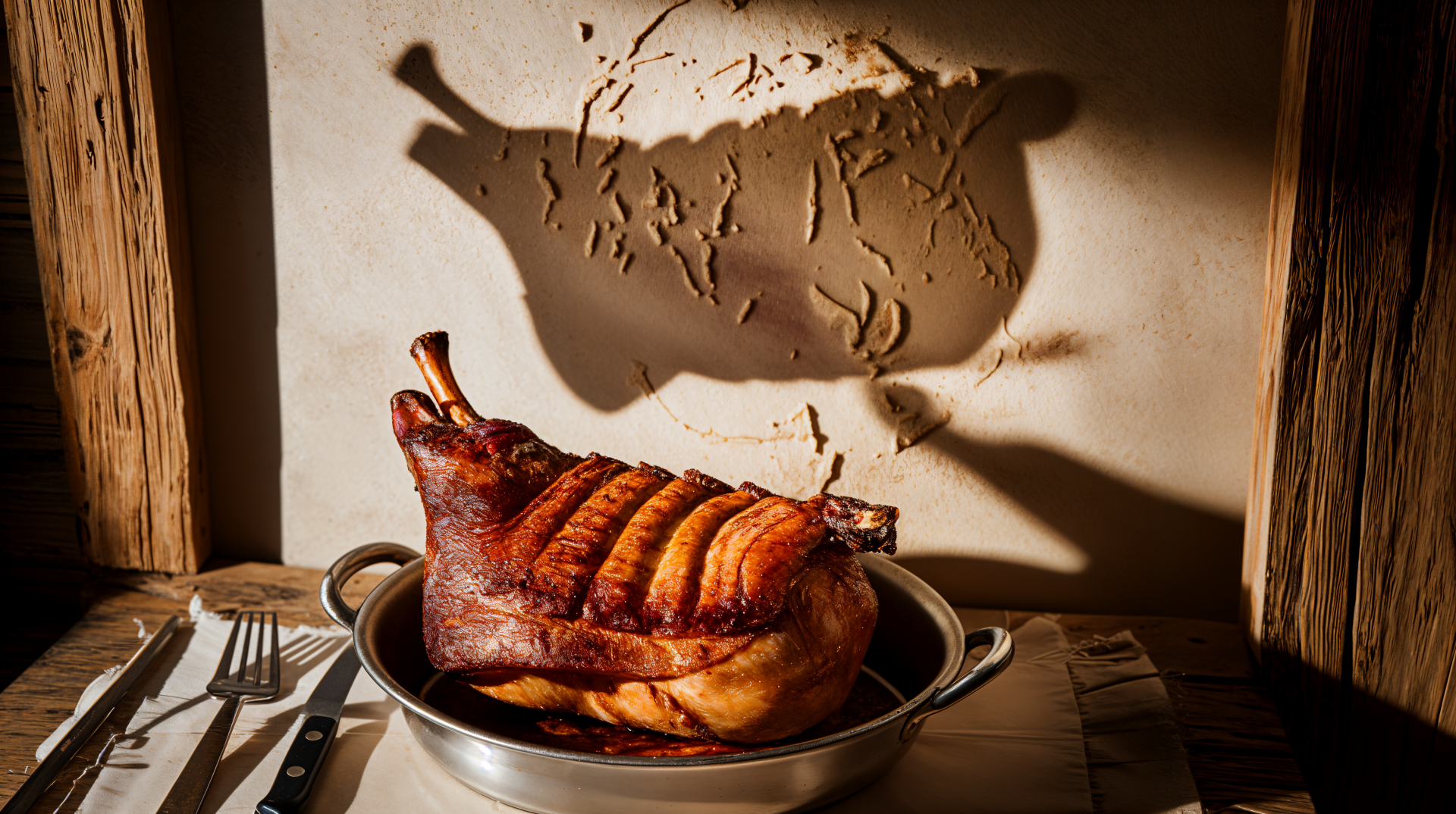 Delicious Pork Delight - 4K Ultra HD Wallpaper by QuantumCurator