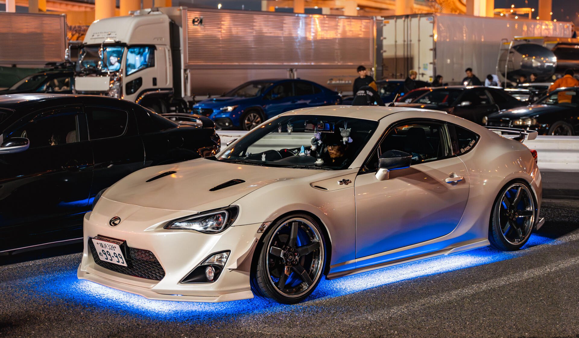 Download Car Toyota Toyota GR 86 White Car JDM 4k Ultra HD Wallpaper