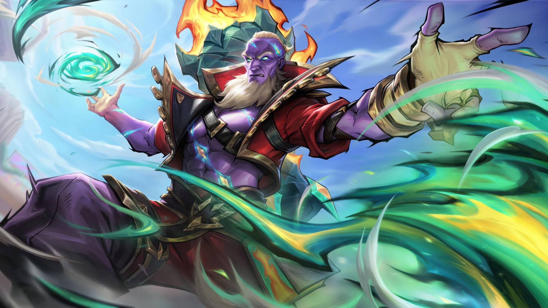 Ryze League of Legends 8K Ultra HD Wallpaper - Mystic Arcane Power