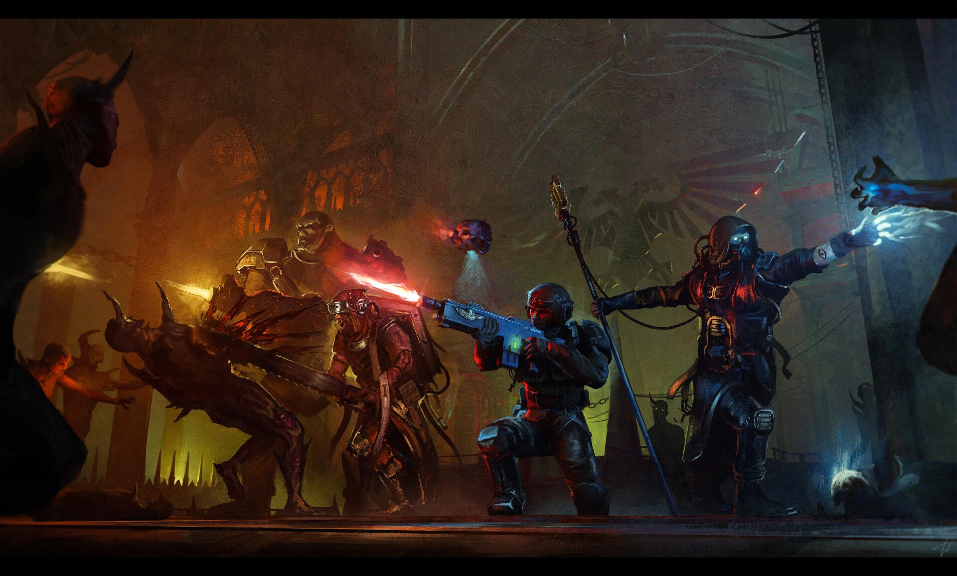 Grimdark 8k Wallpapers