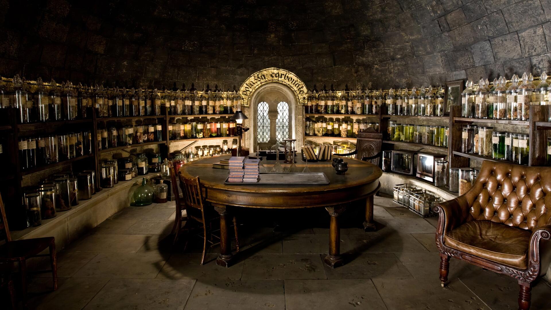 Harry Potter’s Magical Lab: HD Movie Wallpaper