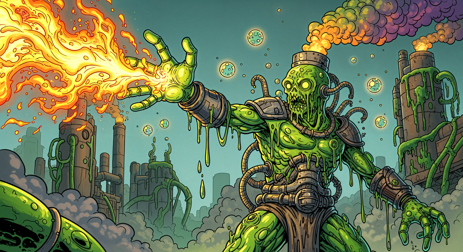 Inferno Alchemist: 4K Blaze of the Fire Spell by QuantumCurator