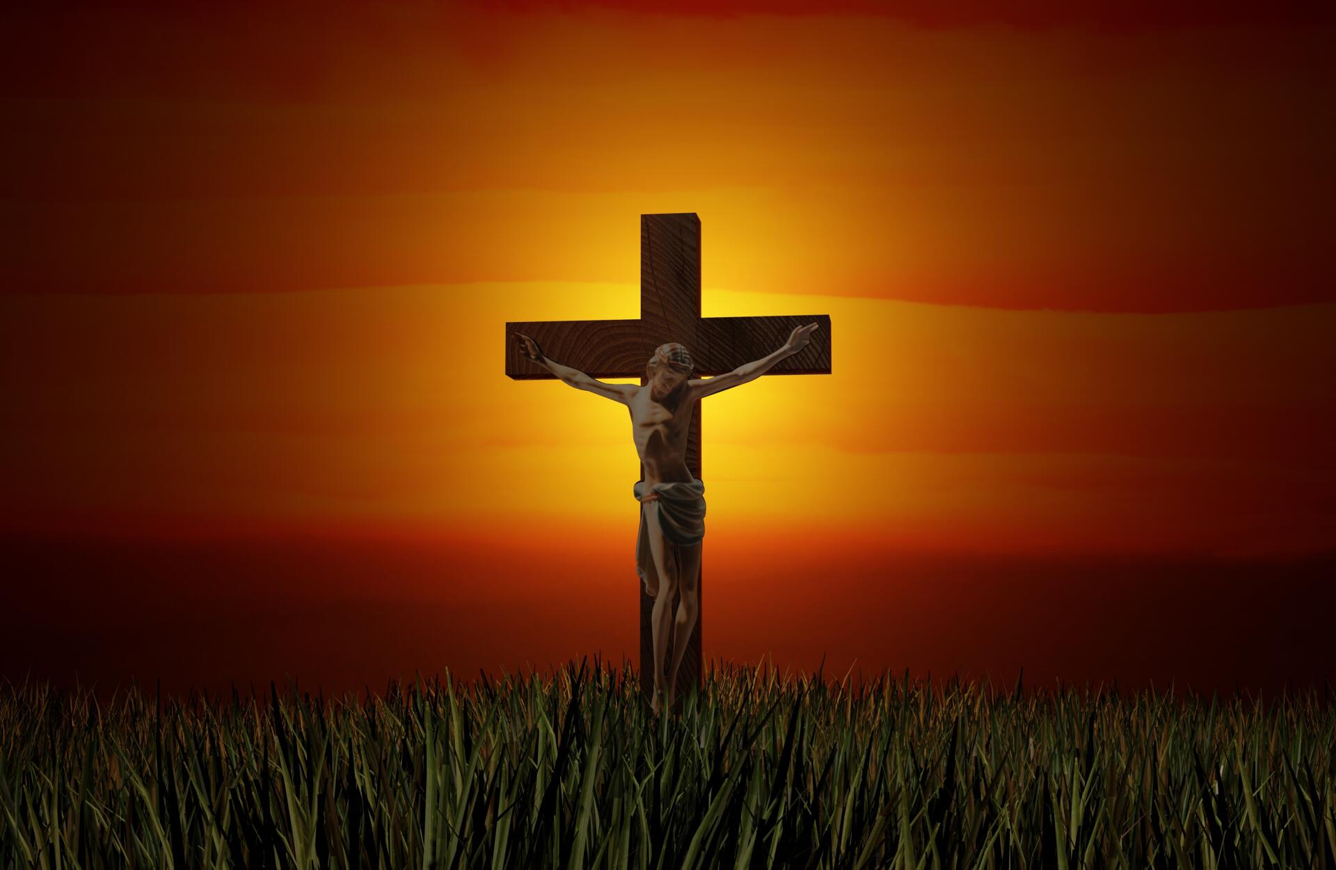 Jesus On Cross Crucifixion Wallpaper by Crystal2009