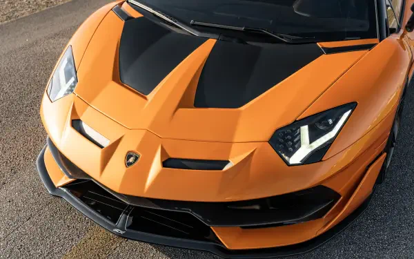 Download Vehicle Lamborghini Aventador SVJ 4k Ultra HD Wallpaper