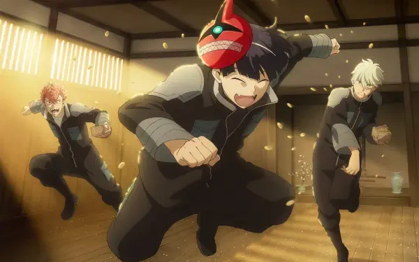 Download Anime Kaiju No. 8 Reno Ichikawa HD Wallpaper