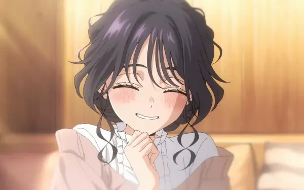 Download Anime The Fragrant Flower Blooms With Dignity HD Wallpaper