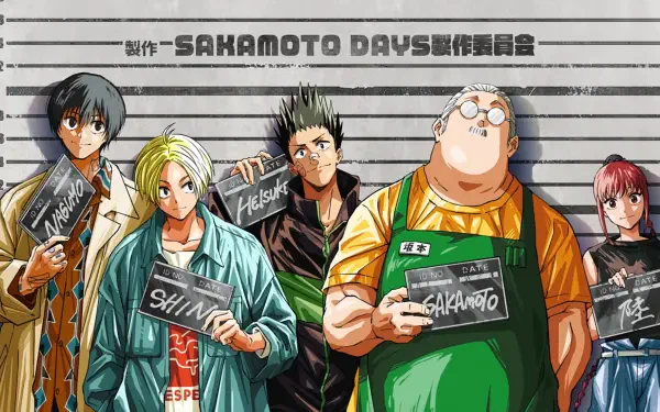 Sakamoto Days HD Wallpaper – Epic Action Moments Captured in Stunning ...