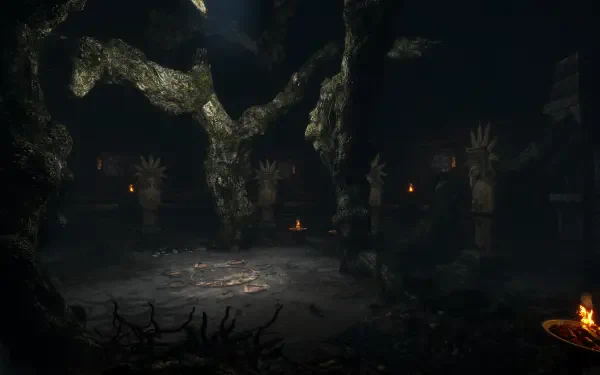 Death Relives: Dark Ritual in 4K Ultra HD Gaming Wallpaper