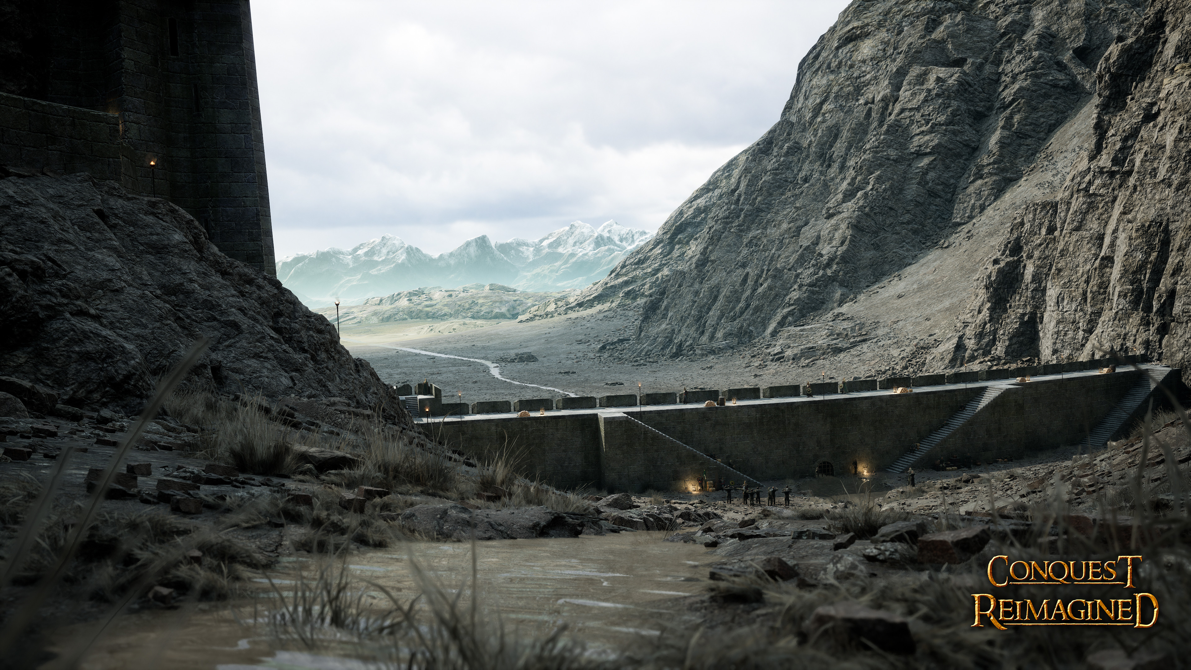 Helm's Deep — The Two Towers (LOTR) 4K Ultra HD Wallpaper