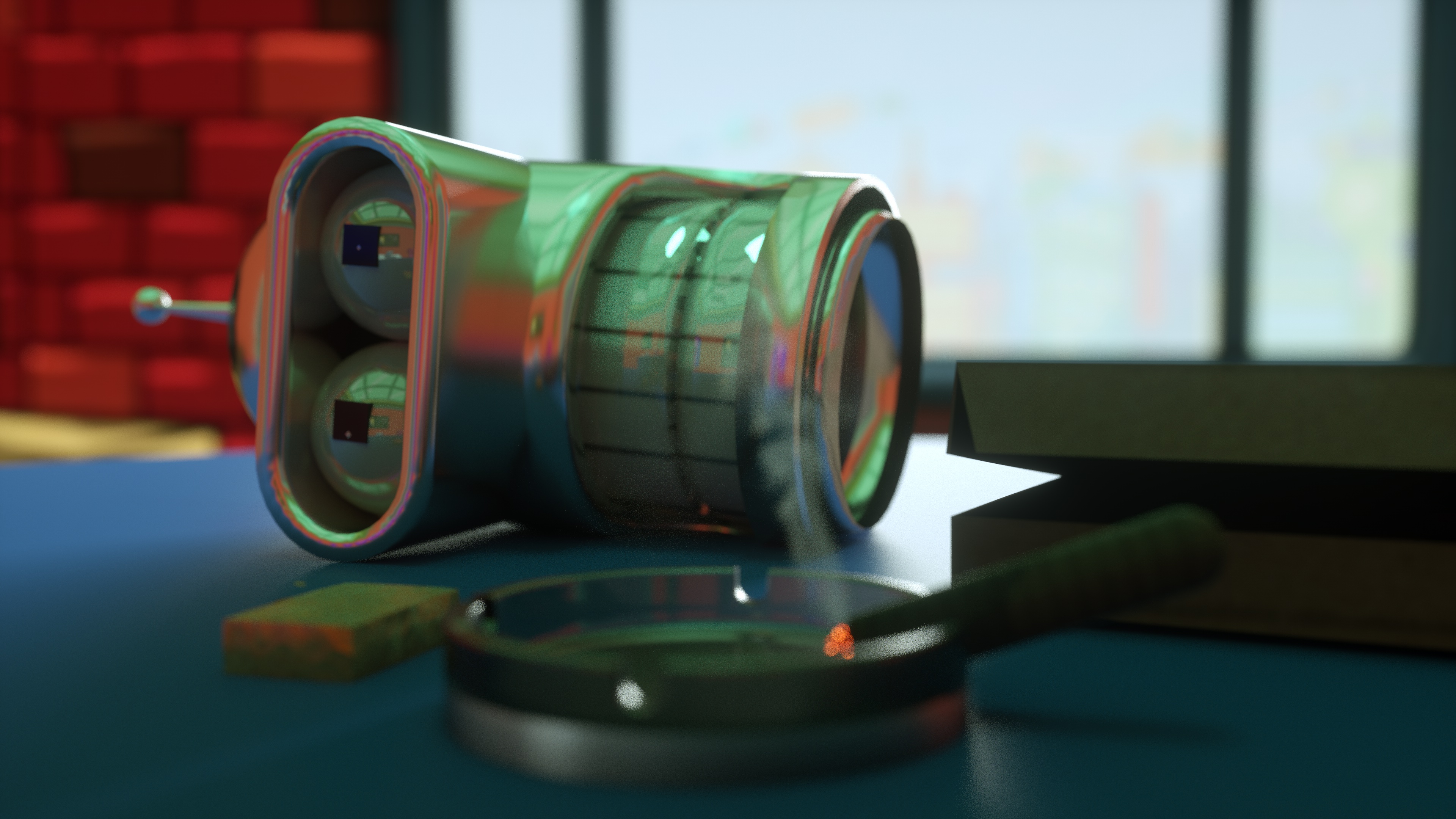 Bender in Focus — Futurama 4K Ultra HD Wallpaper