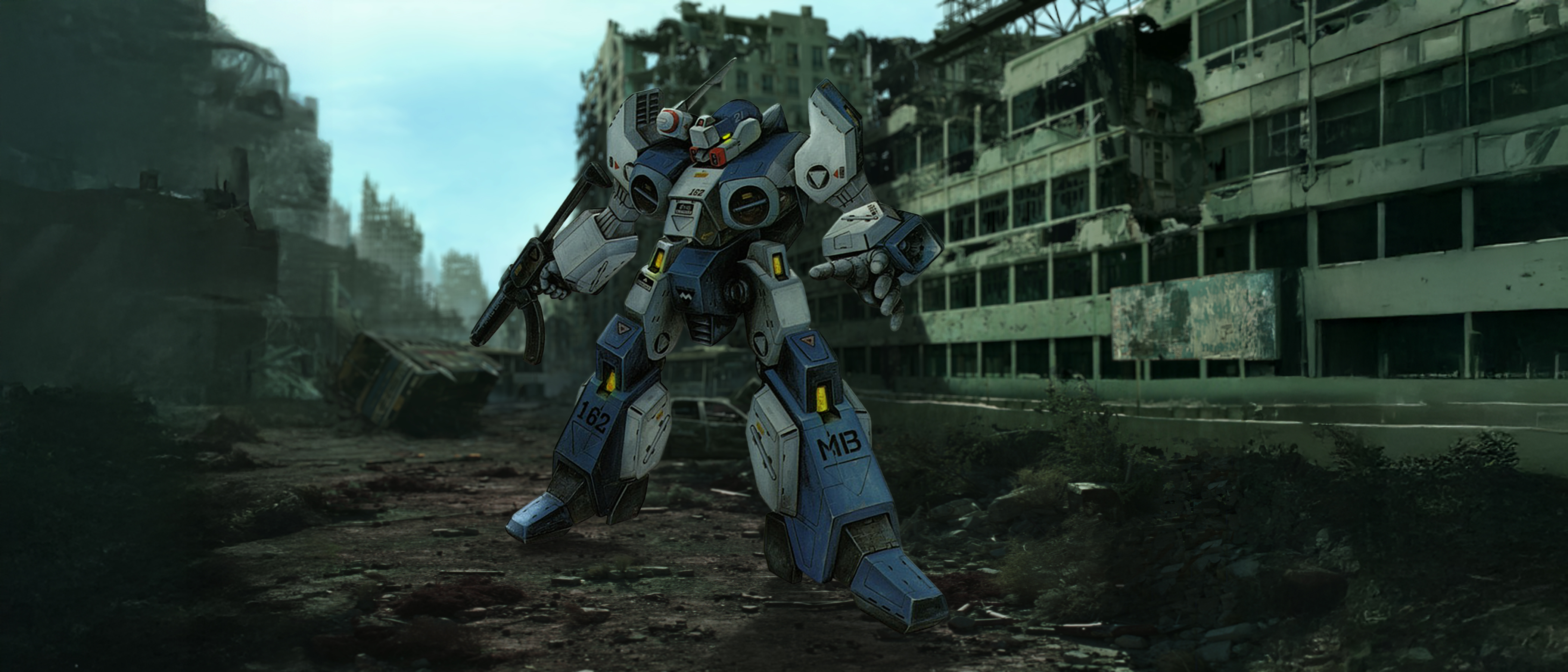 Robotech: New Generation — Urban Sentinel (HD Wallpaper) by Rodrigo Barraza