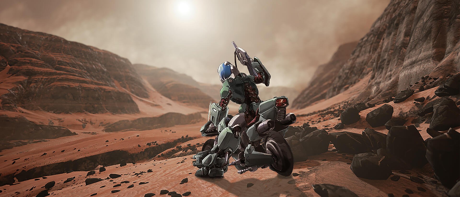 Desert Valkyrie — Macross Robotech HD Wallpaper