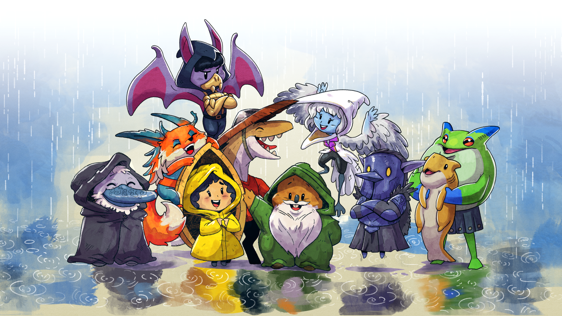 Against the Storm: 4K Ultra HD Wallpaper — Rain Crew