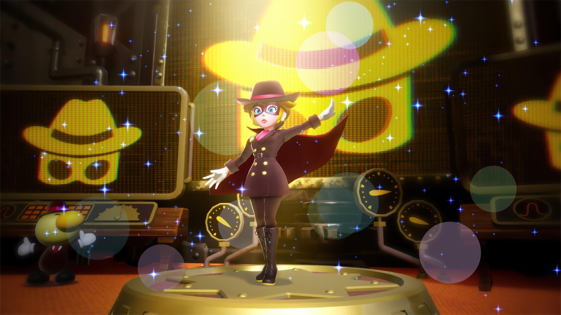 Princess Peach — Showtime Spotlight (HD Wallpaper) | 1920x1080 ...