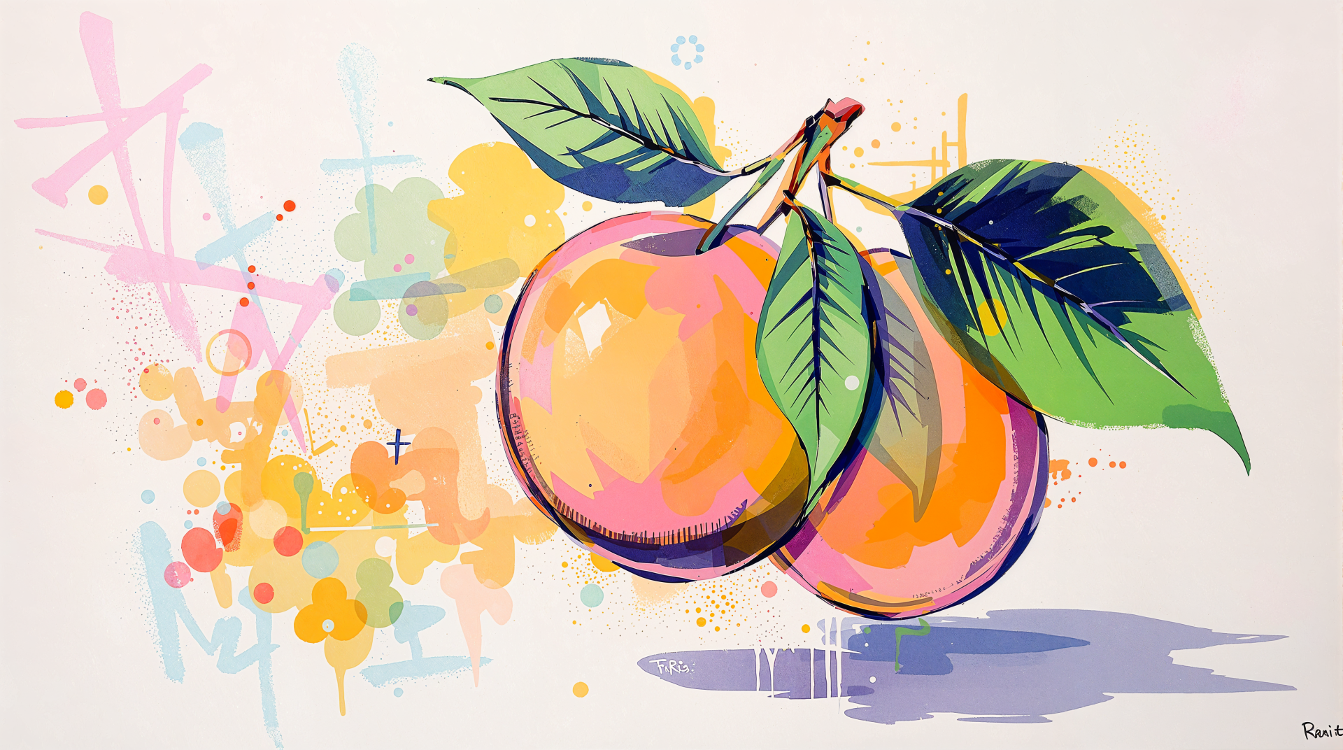 Apricot Glow — 4K Ultra HD Wallpaper by QuantumCurator