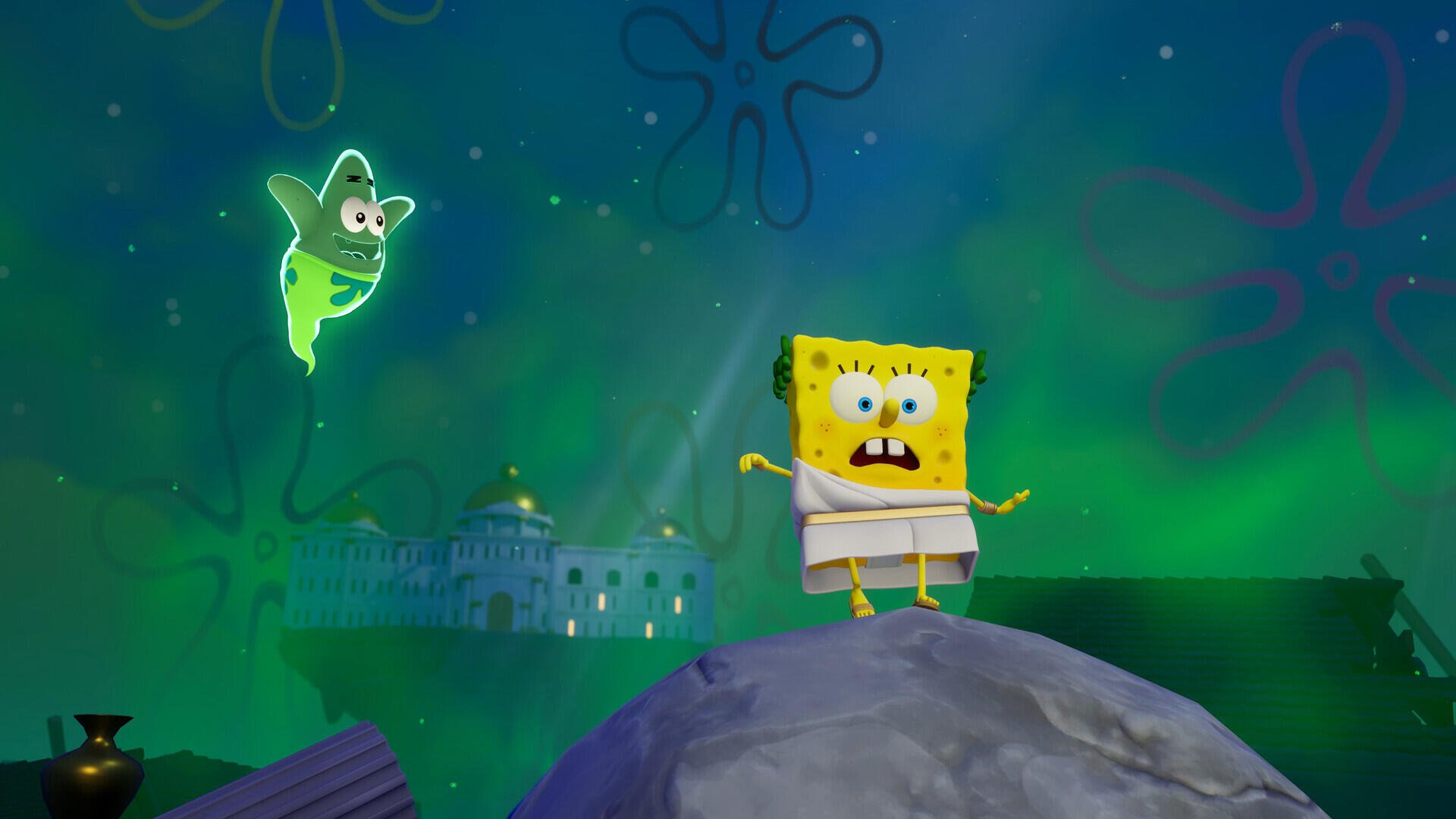 Download Video Game SpongeBob SquarePants: Titans Of The Tide HD Wallpaper