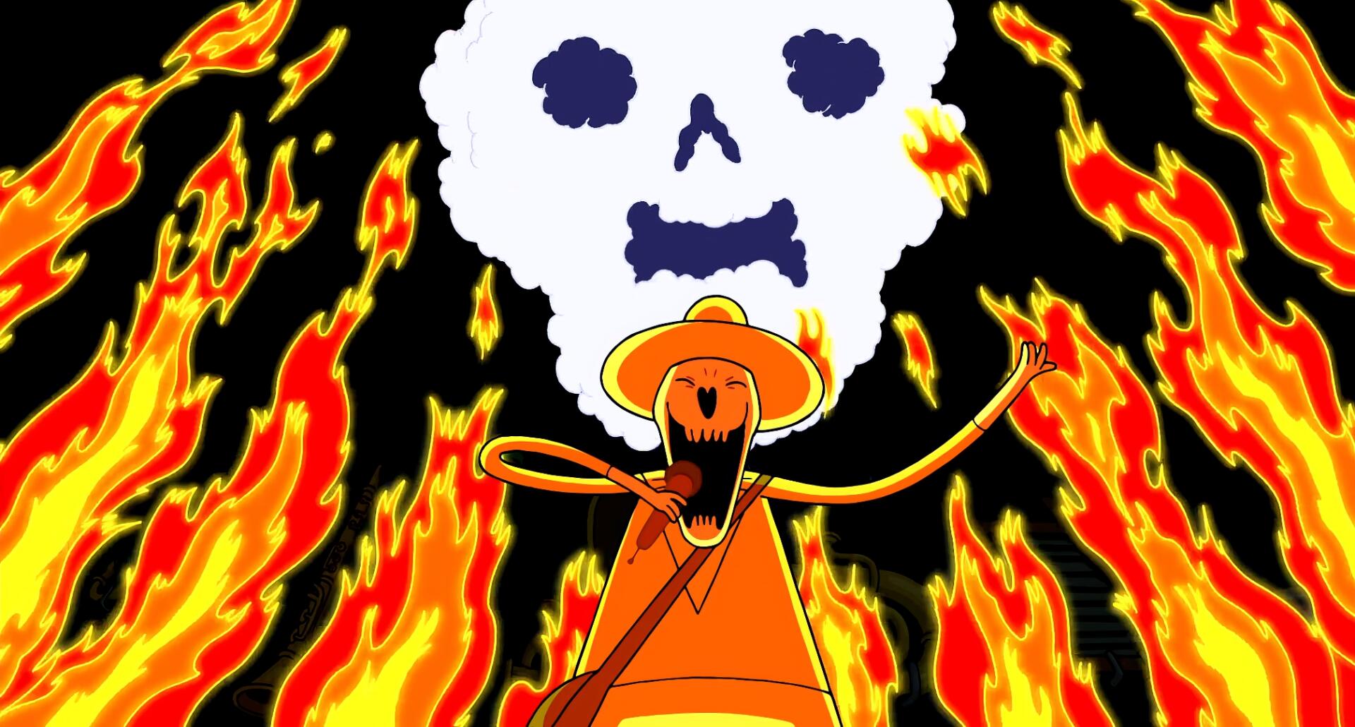 Adventure Time — Flaming Death HD Wallpaper