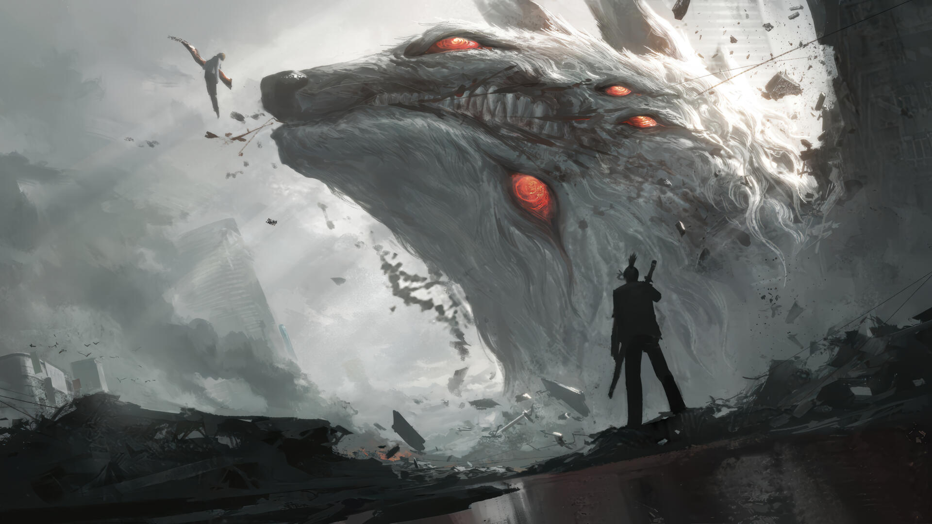 Chainsaw Man — Abyssal Behemoth (4K Ultra HD Wallpaper)