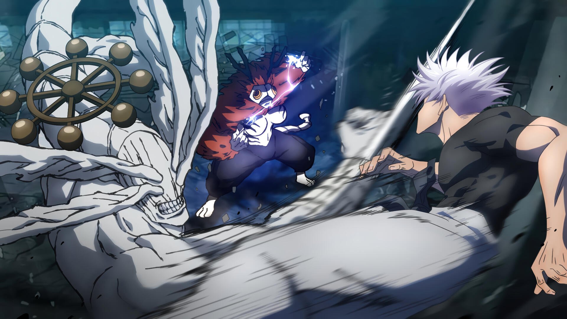 Jujutsu Kaisen 4K: Gojo vs Sukuna — Clash of Cursed Power