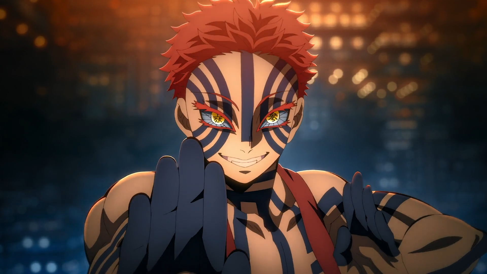 Download Anime Demon Slayer: Kimetsu No Yaiba Akaza (Demon Slayer ...