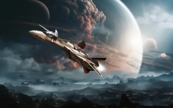 Macross Valkyrie — Robotech 4K Ultra HD Wallpaper by Rodrigo Barraza