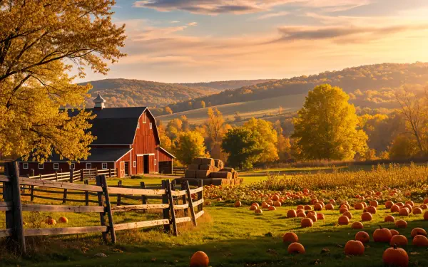 [10+] Pumpkin Patch Wallpapers