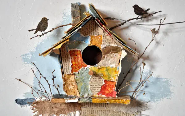 Download Bird House 4k Ultra HD Wallpaper by QuantumCurator | 4608x2592 ...