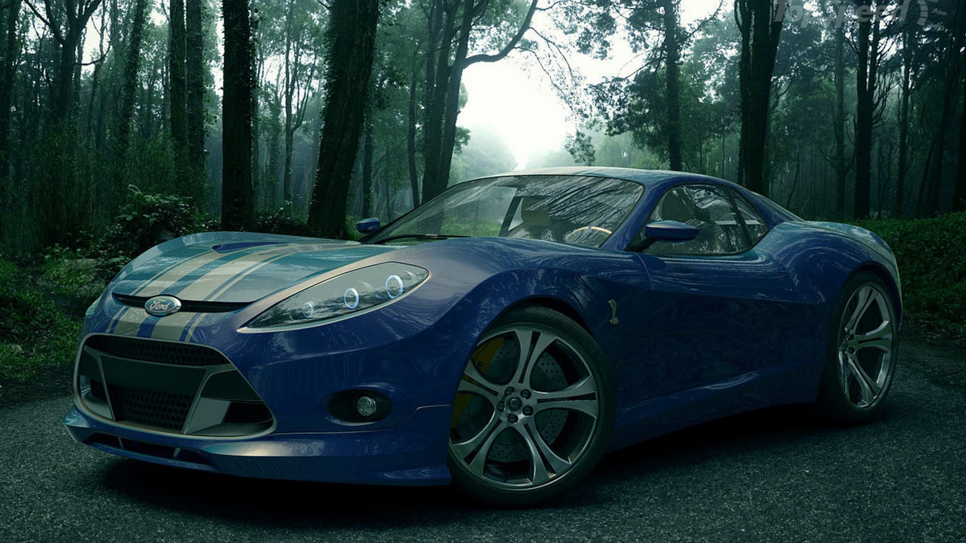 Download Vehicle Ford Cobra Snakehead HD Wallpaper