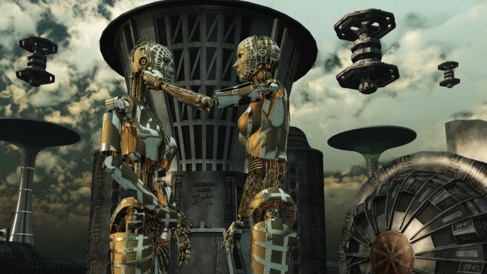 Download Sci Fi Robot HD Wallpaper