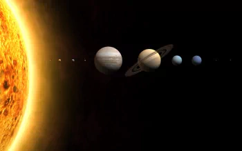 Solar System Screensaver Solar Planet 4K Art Wallpaper, HD Space 4K