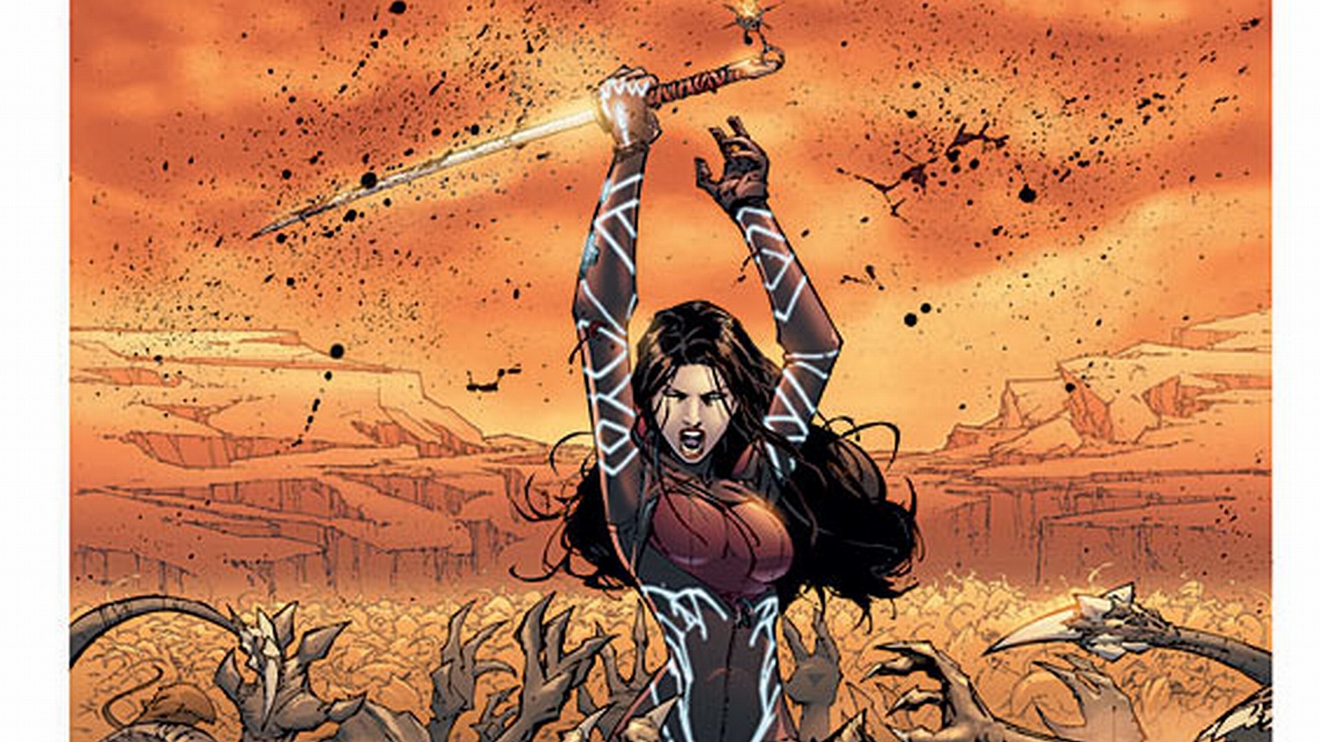 Download Comic Wildcats HD Wallpaper