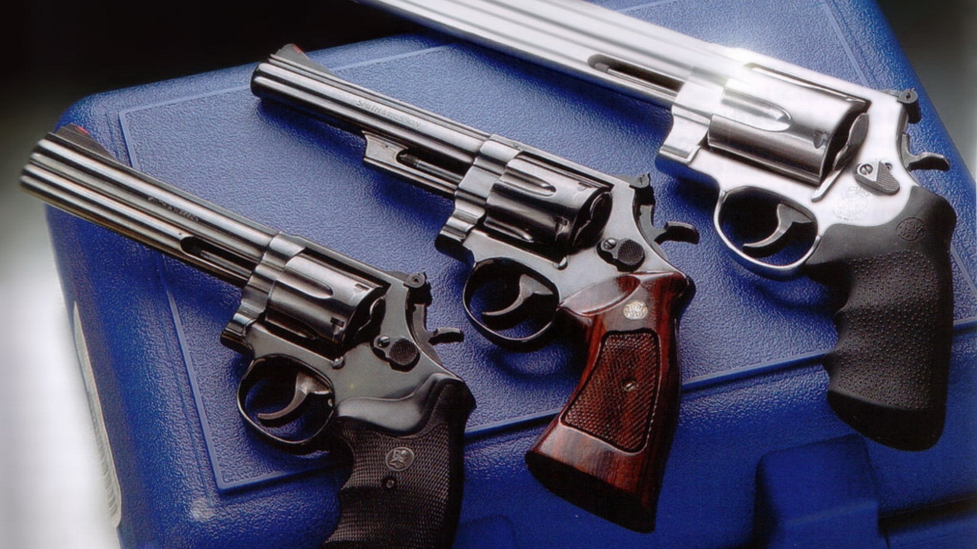Sharp Focus: HD Revolver Trio on Display