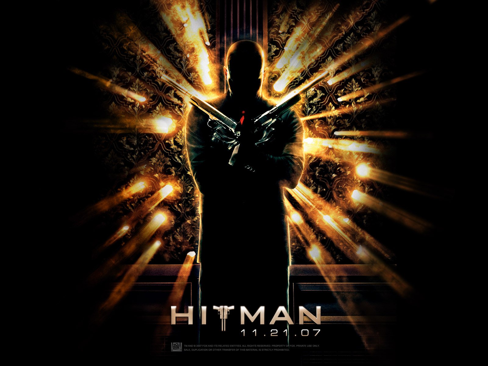 Hitman HD Movie Wallpaper: Silent Assassin in Action
