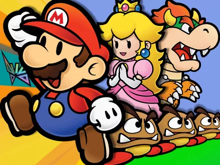 Paper Mario - Desktop Wallpapers, Phone Wallpaper, PFP, Gifs, and More!