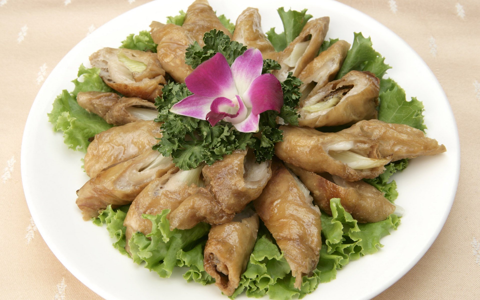 Delicious Chinese Dish HD Wallpaper – Flavorful Food Art