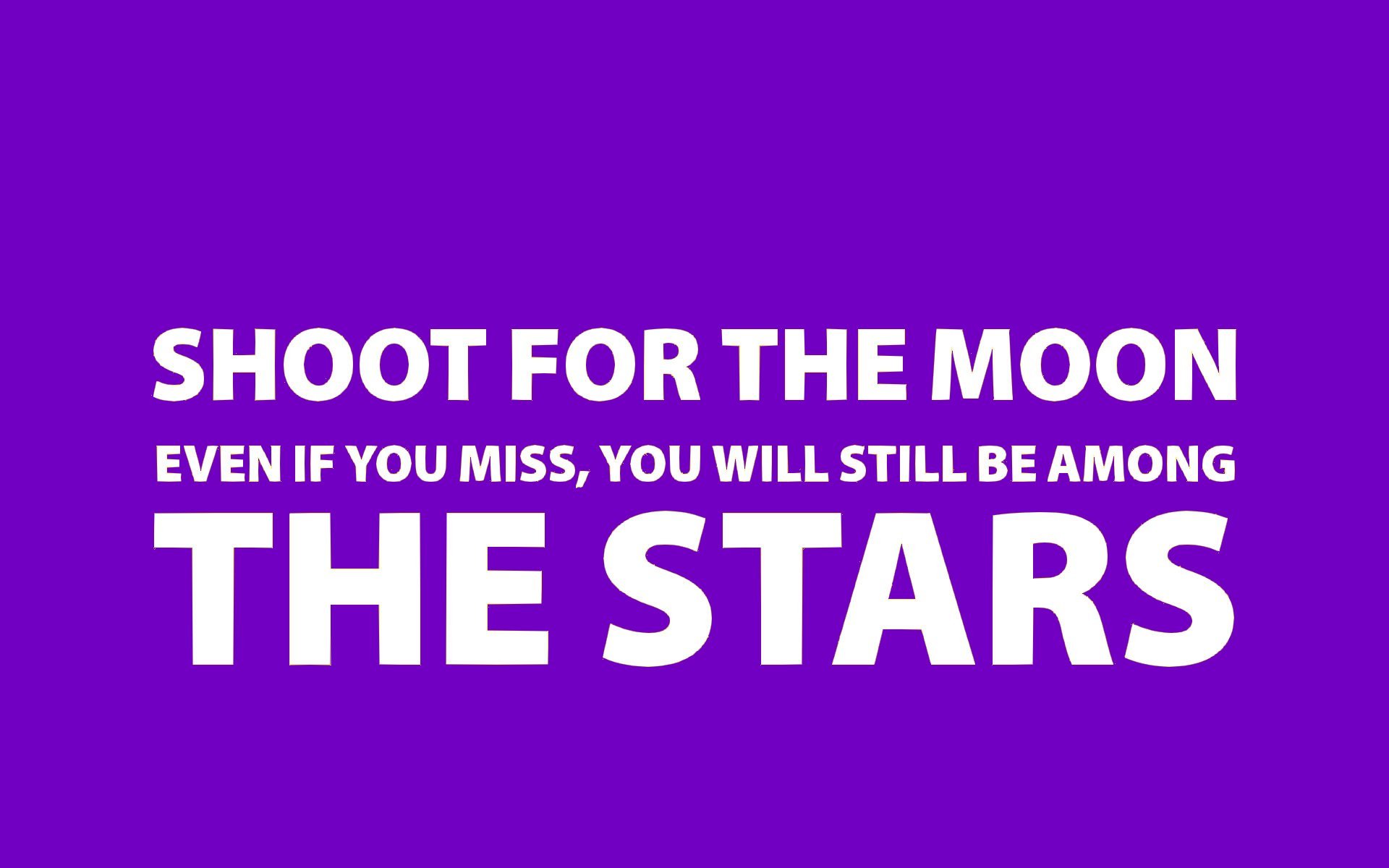 Shoot For The Moon
