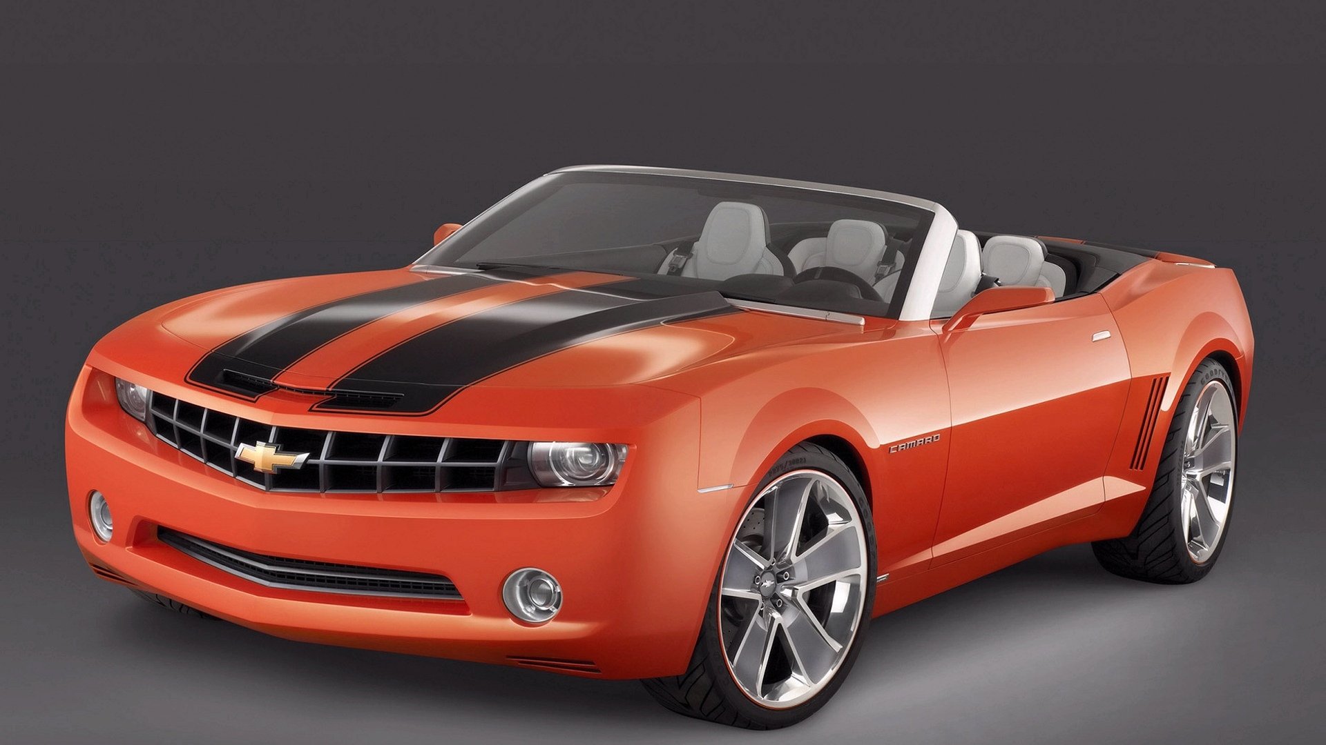 Sleek Chevrolet Camaro Convertible HD Wallpaper: Bold Drive Unleashed