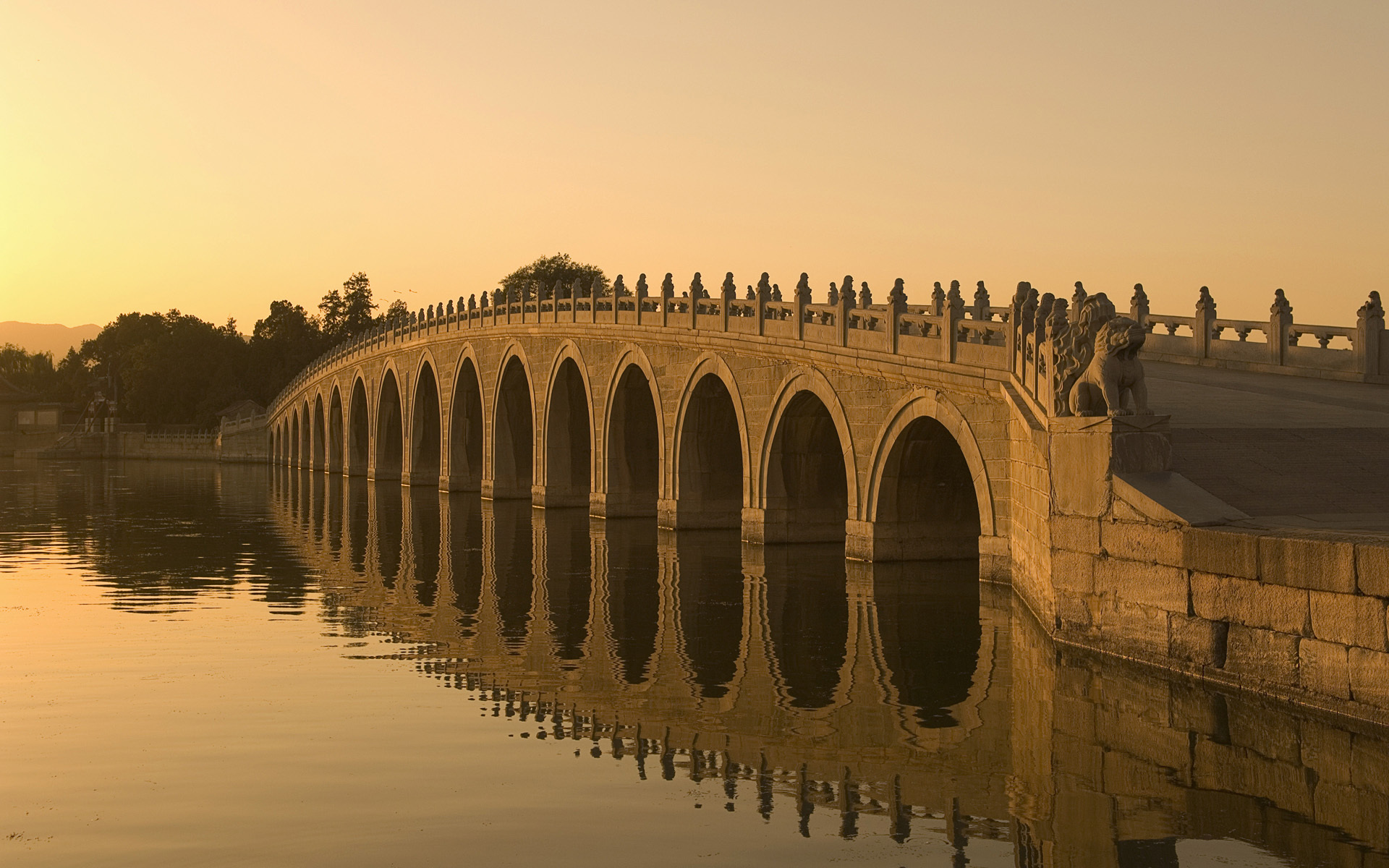 Download Man Made Bridge HD Wallpaper