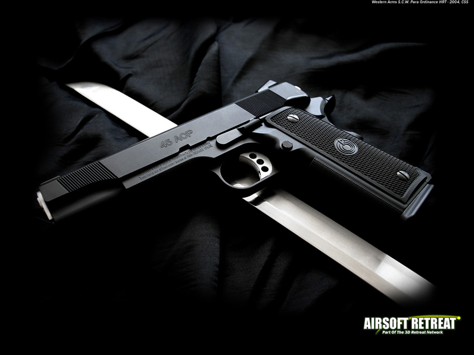 Airsoft Pistol HD Wallpaper