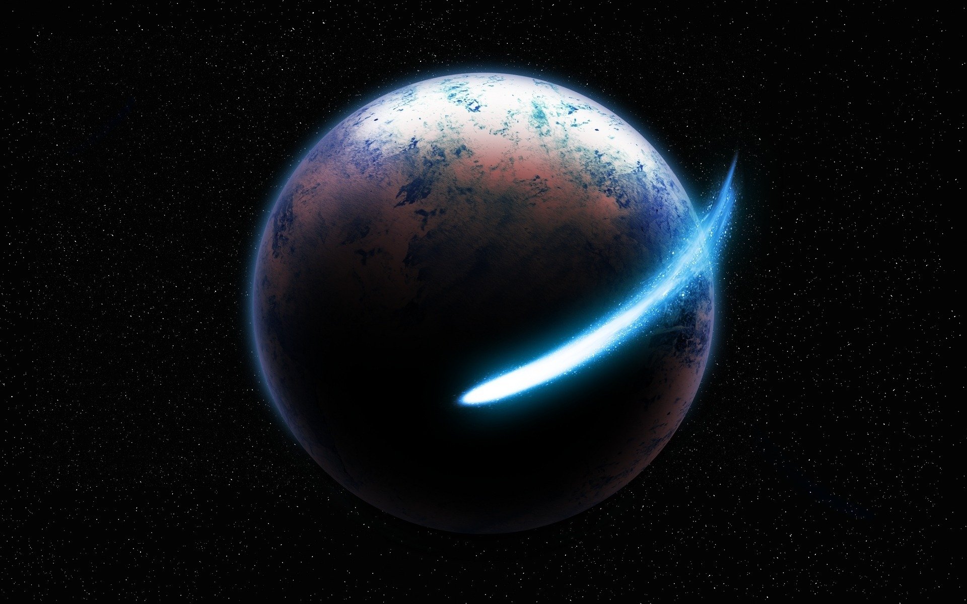 Download Sci Fi Planet HD Wallpaper