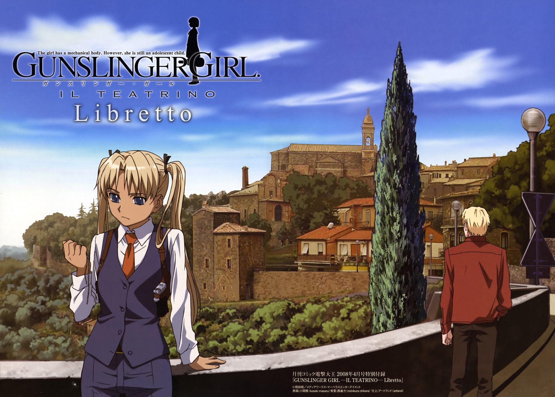 Download Anime Gunslinger Girl 4k Ultra HD Wallpaper
