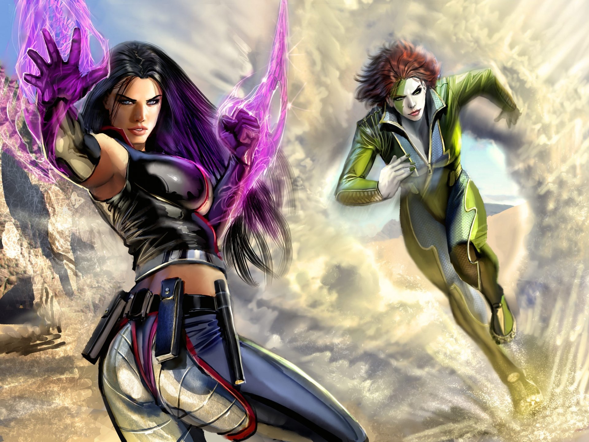 Comics Velocity HD Wallpaper