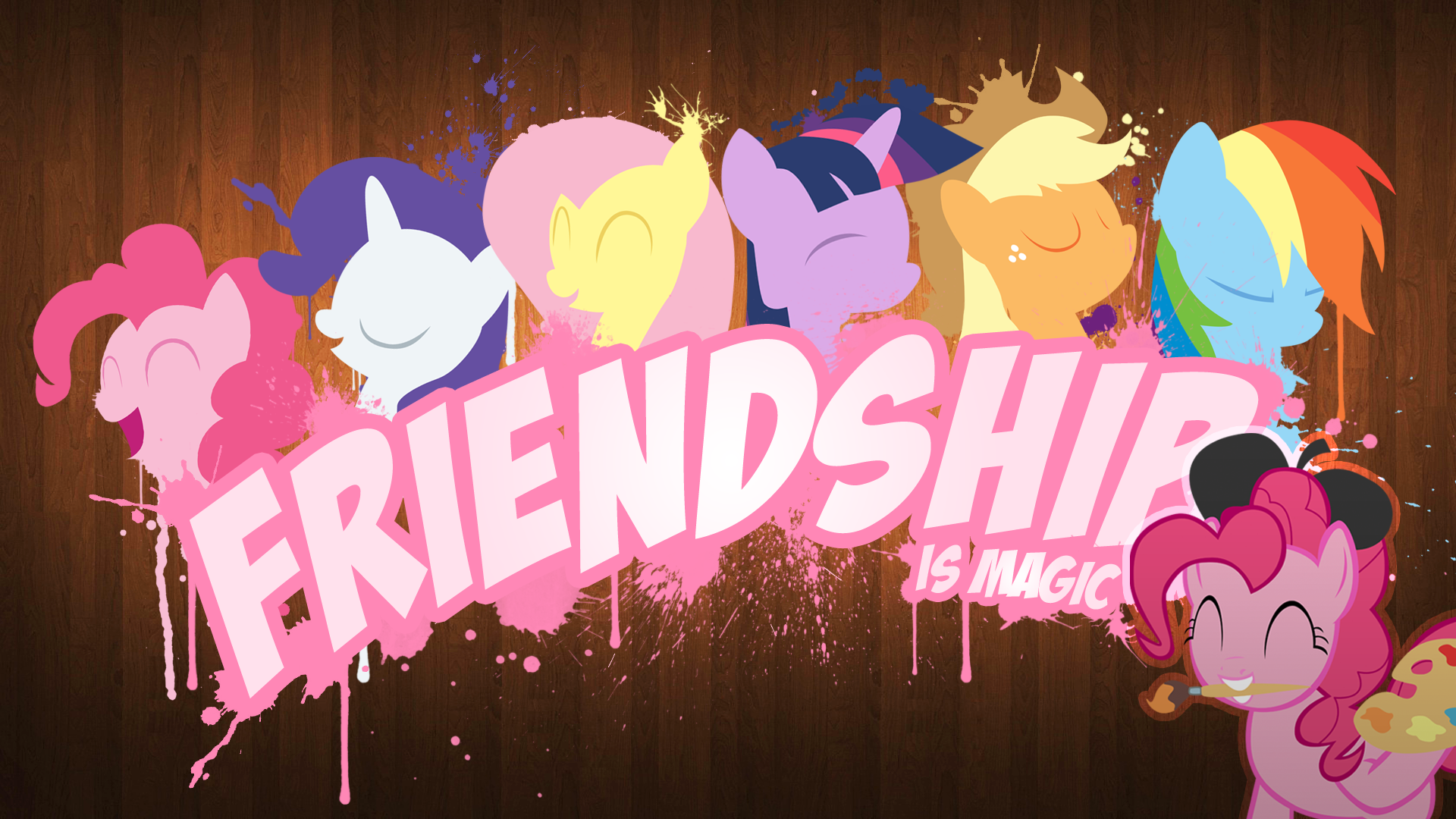 Friendship - is magic Wallpaper by kres0185