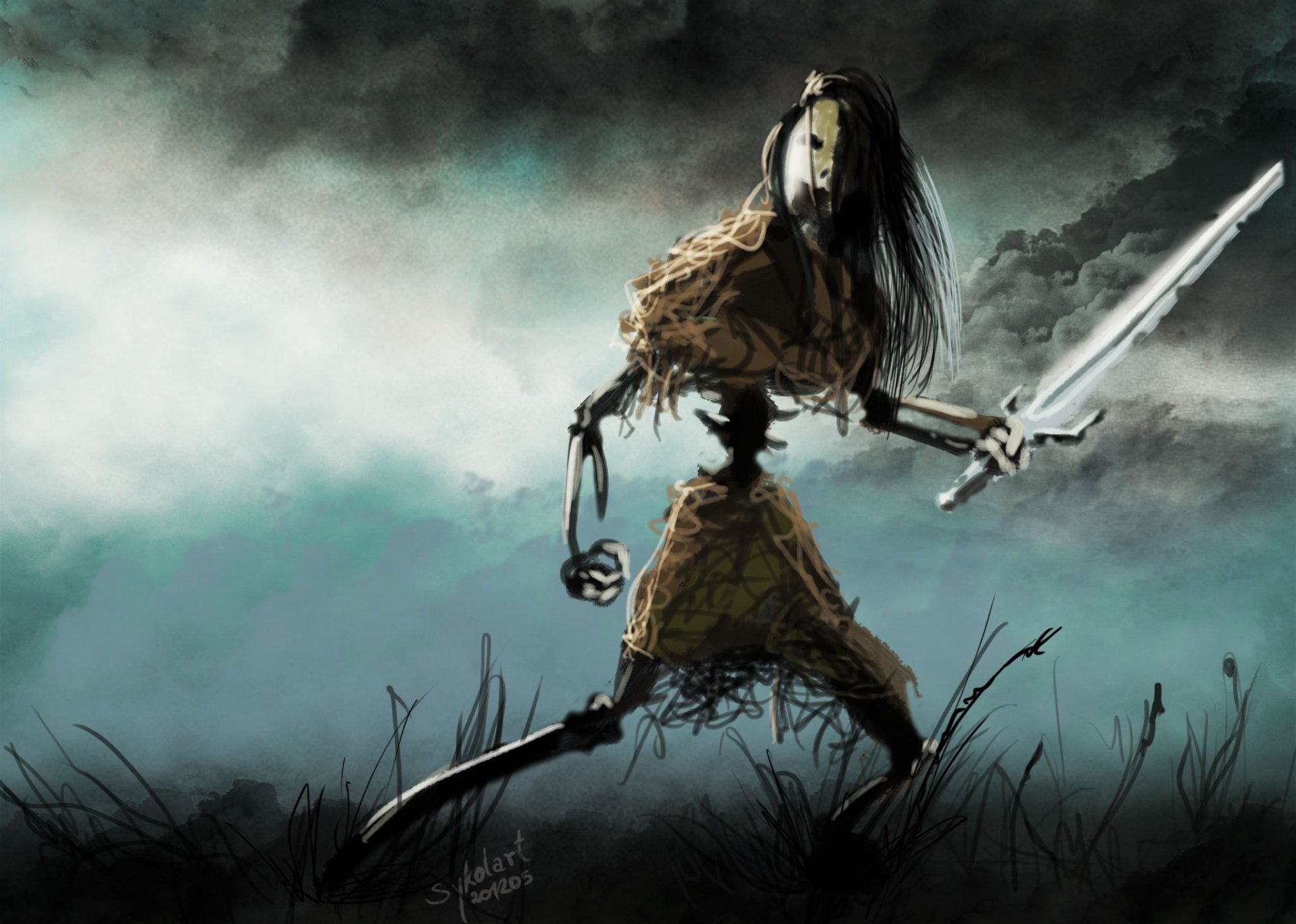 I am darck by sykolart