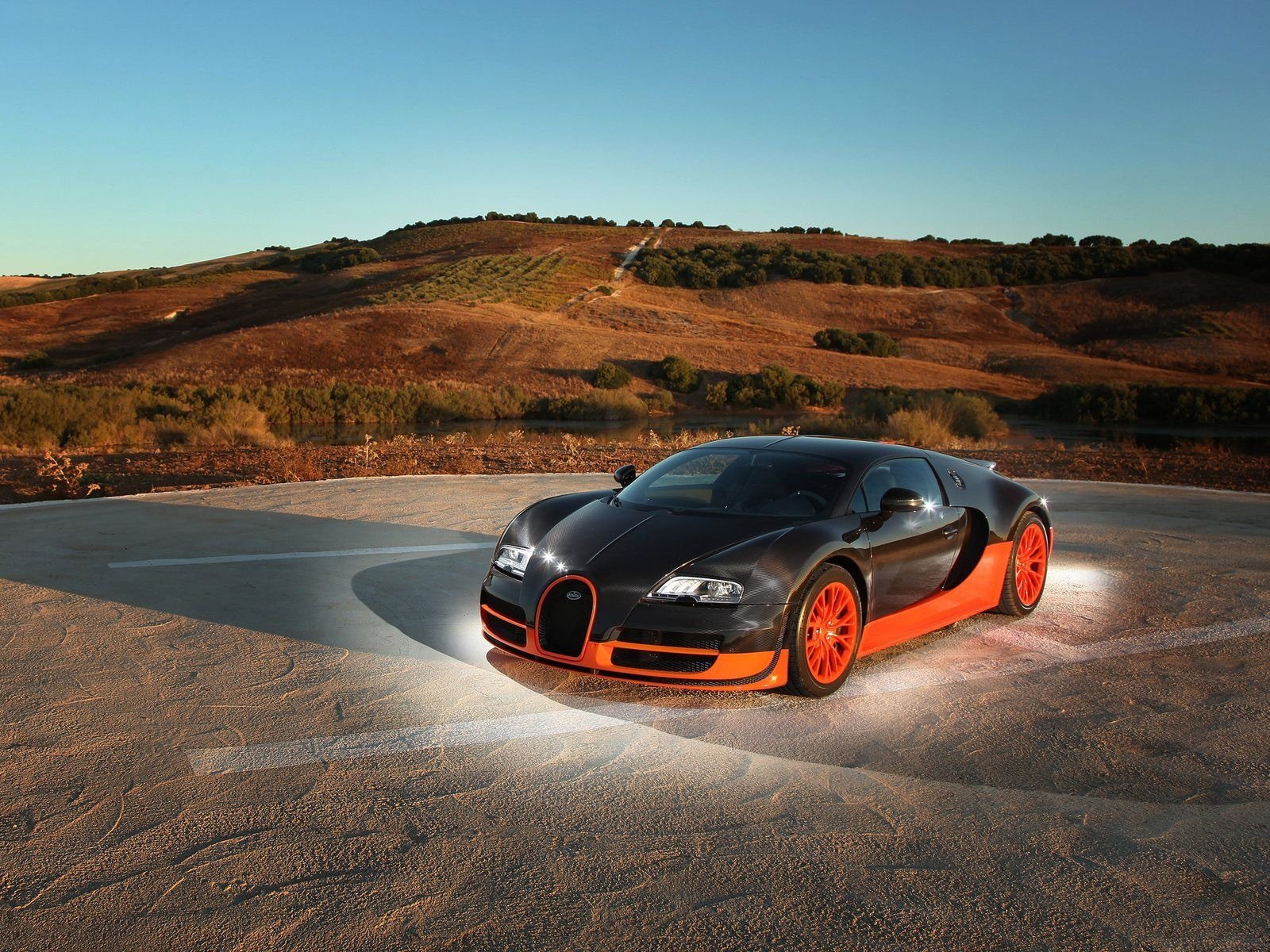 Bugatti Beast in HD: Power Meets Precision on the Open Road