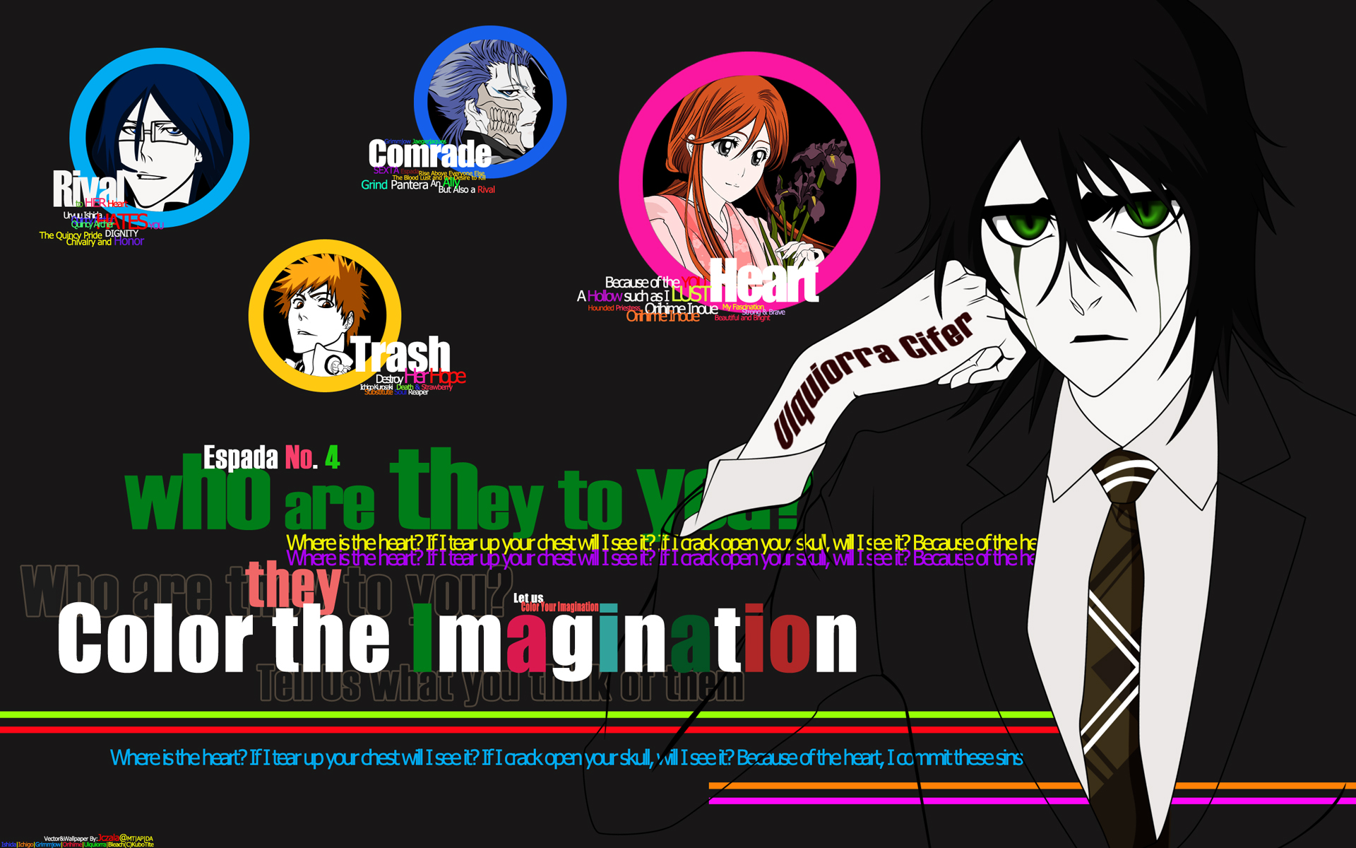 Download Uryu Ishida Ichigo Kurosaki Grimmjow Jaegerjaquez Orihime ...