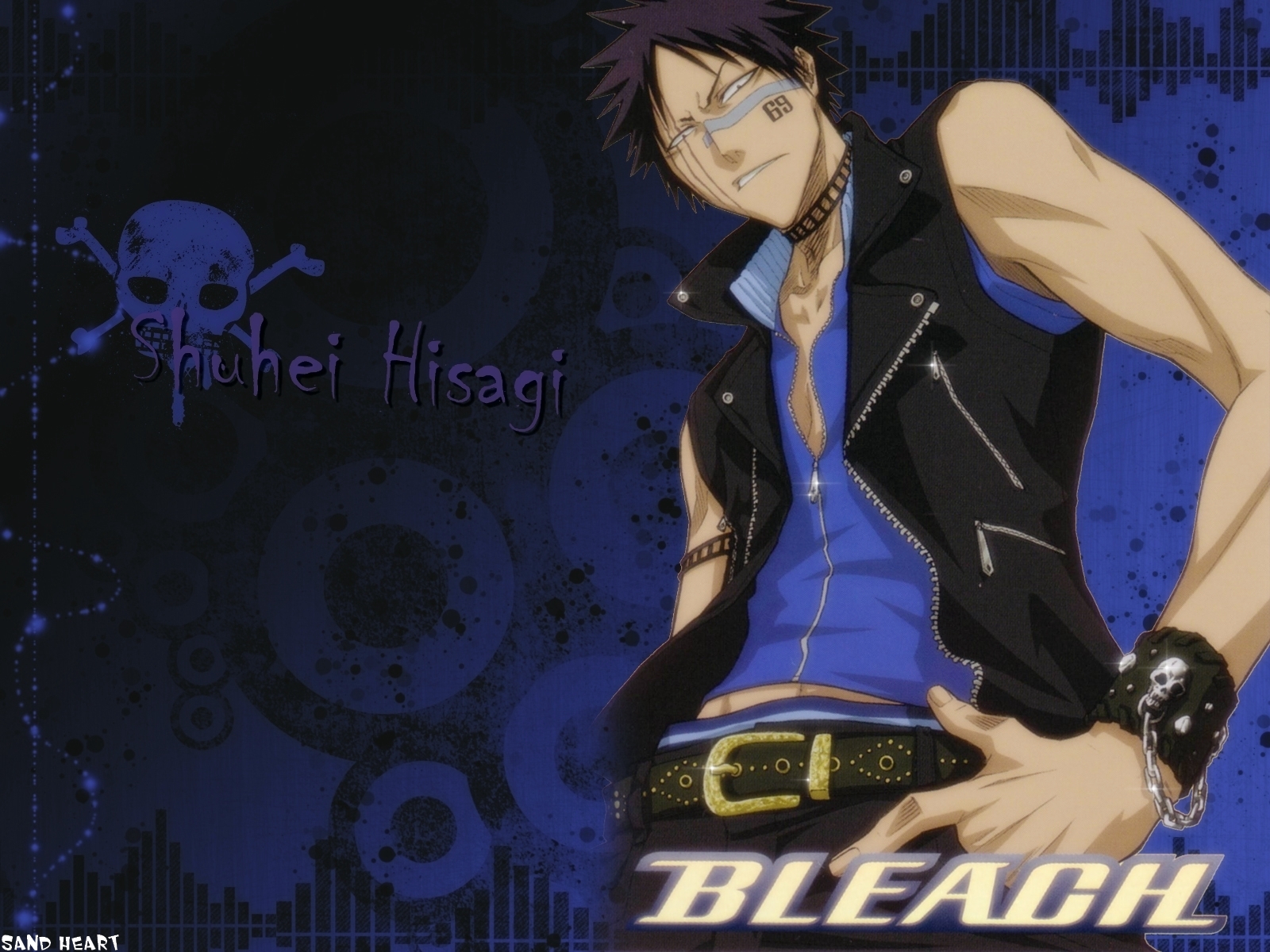 Download Hisagi Shūhei Anime Bleach Wallpaper