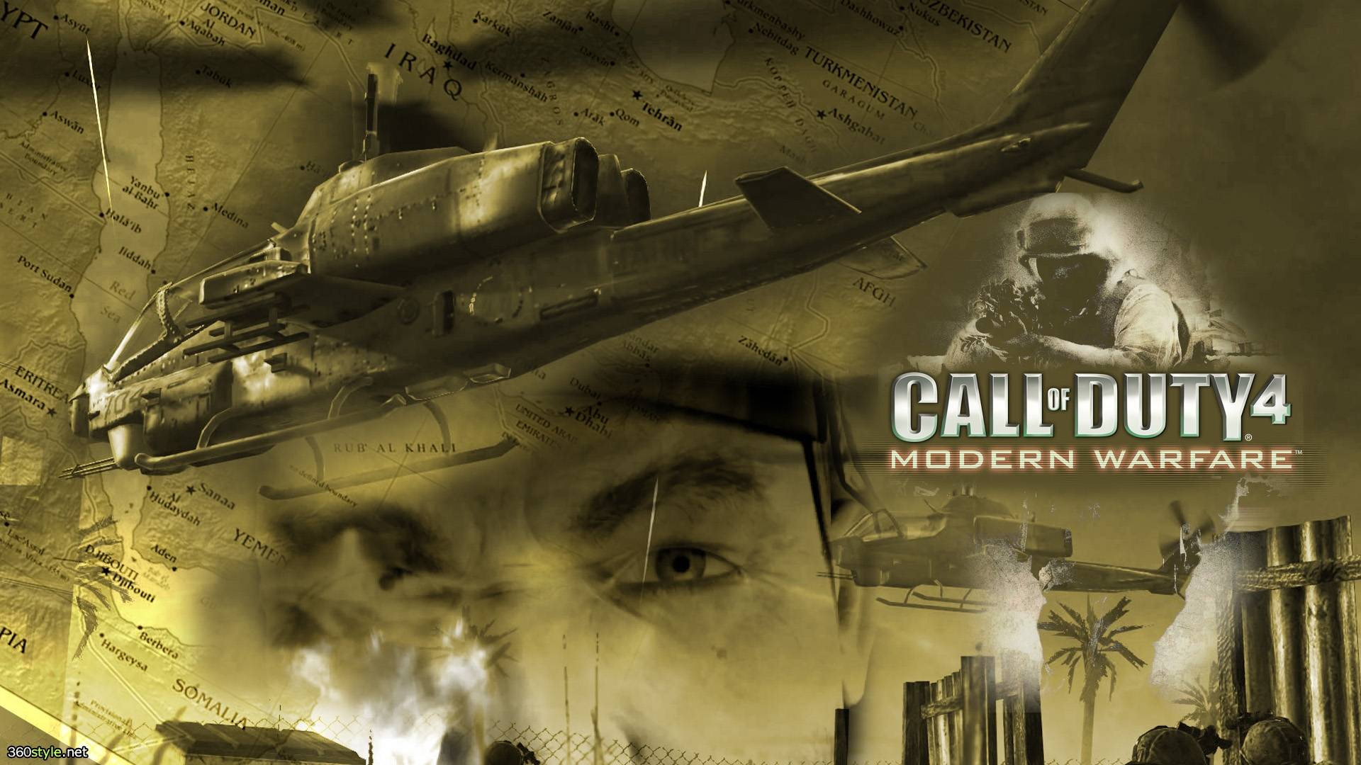 Call of Duty Helicopter HD Wallpaper – Modern Warfare Action