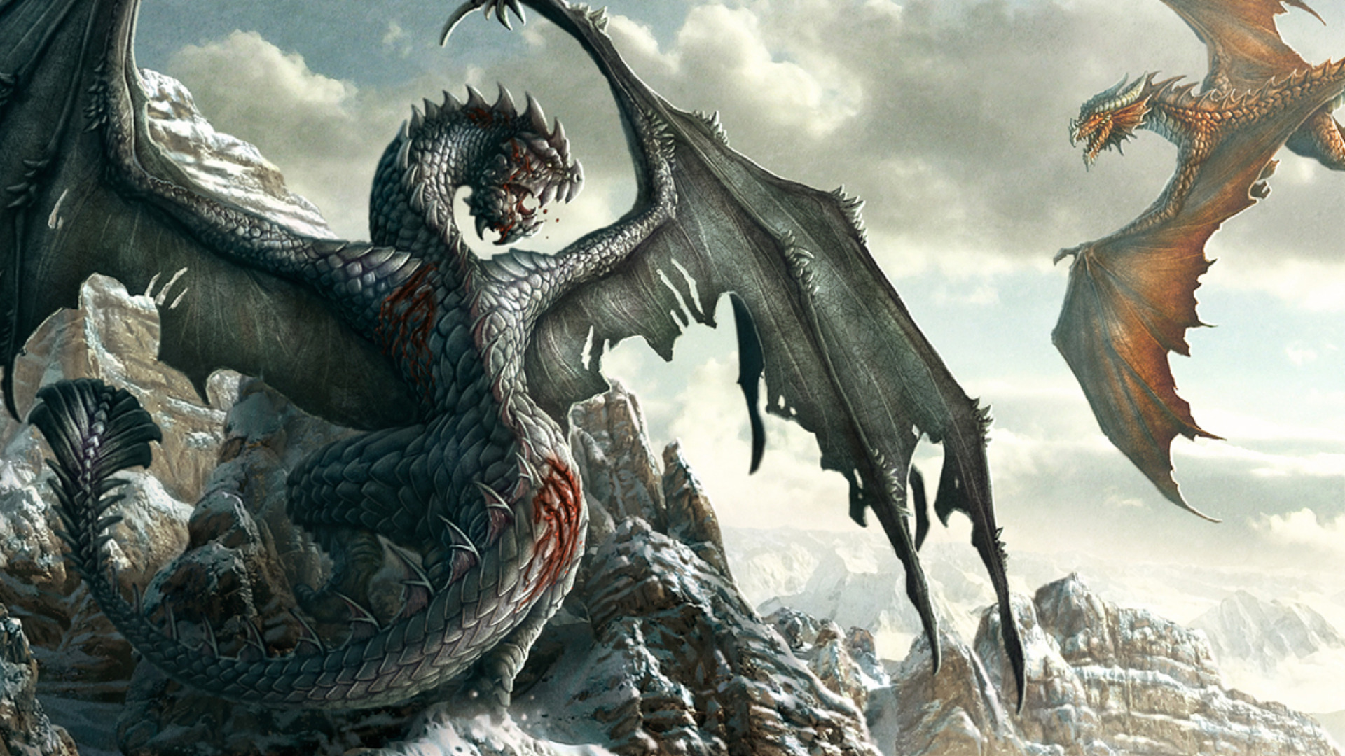 Download Fantasy Dragon HD Wallpaper