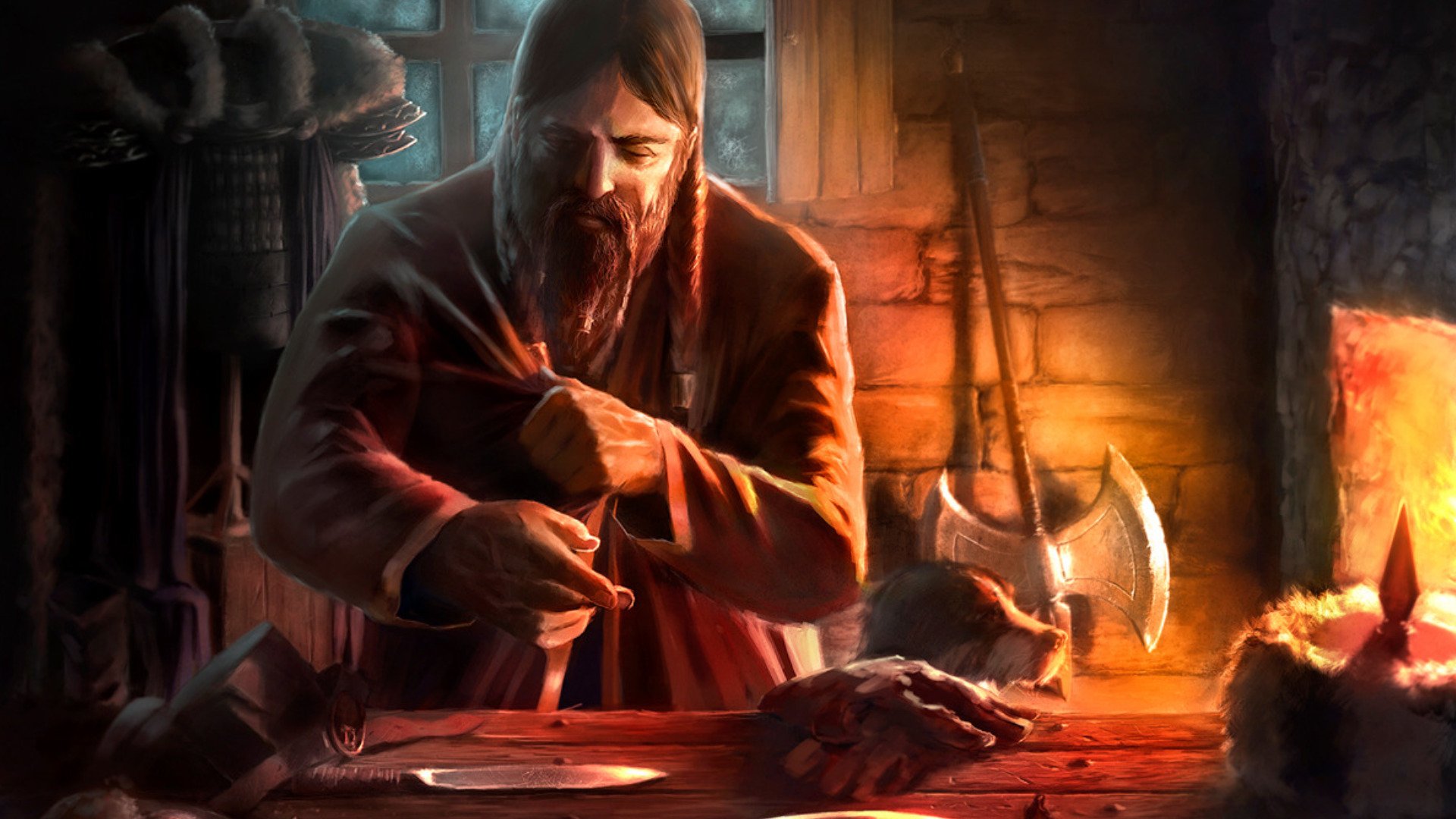 Legend of the Dwarven Forge - Fantasy HD Wallpaper by Jonathan Moore